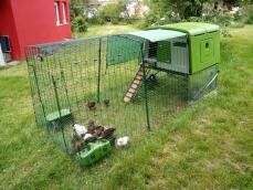 Large Eglu Cube Chicken Coop with Runs | Easy to Clean Safe Hen House ...