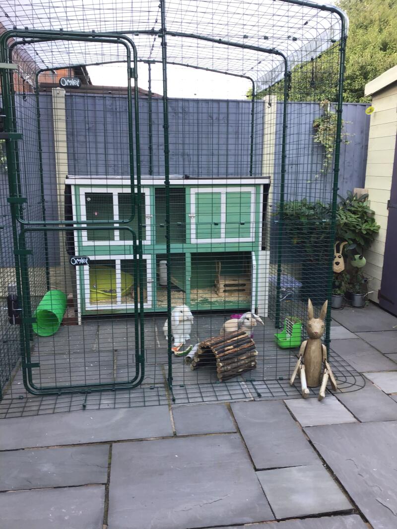 Omlet Outdoor Rabbit Run Extensions | Rabbit Hutches, Rabbit Runs and ...