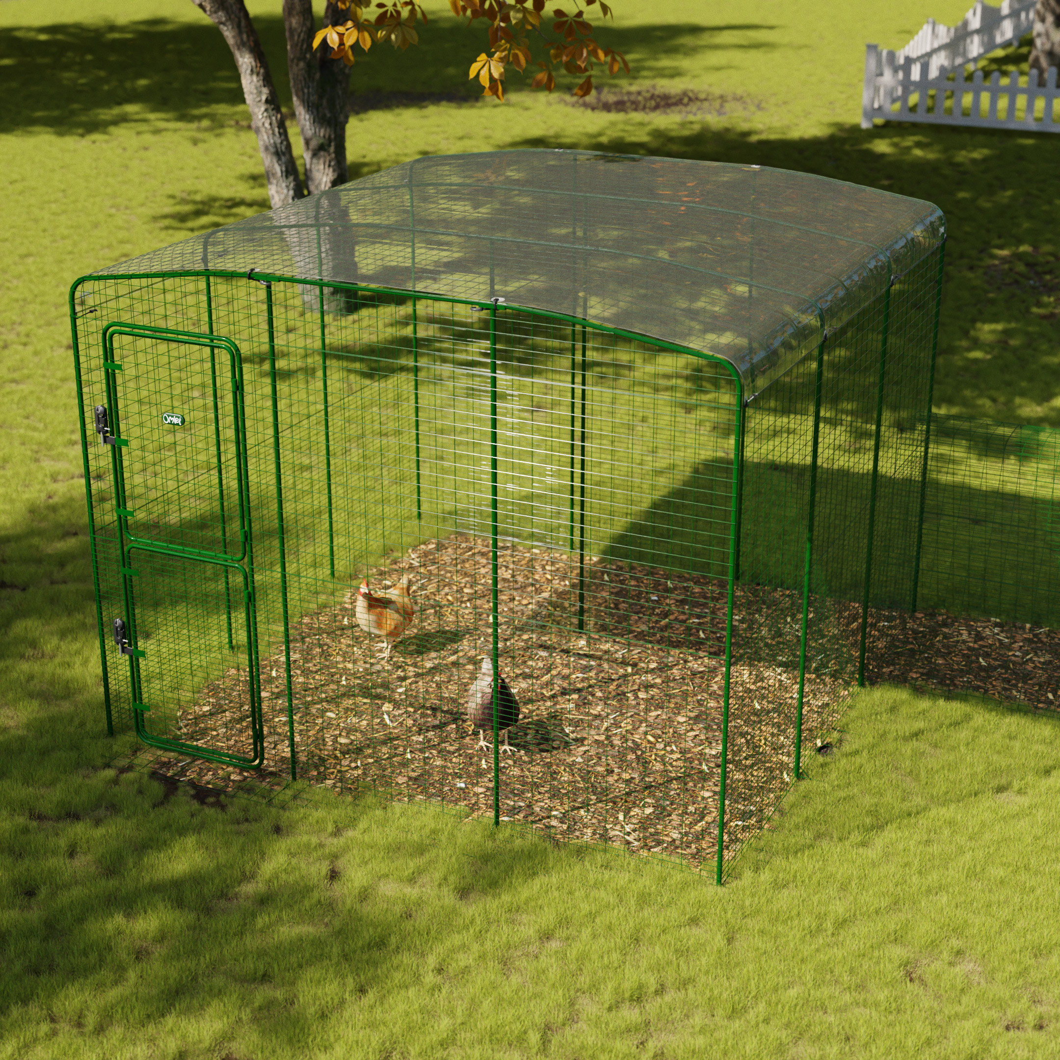 Clear Chicken Run Cover - 9ft x 9ft | Omlet