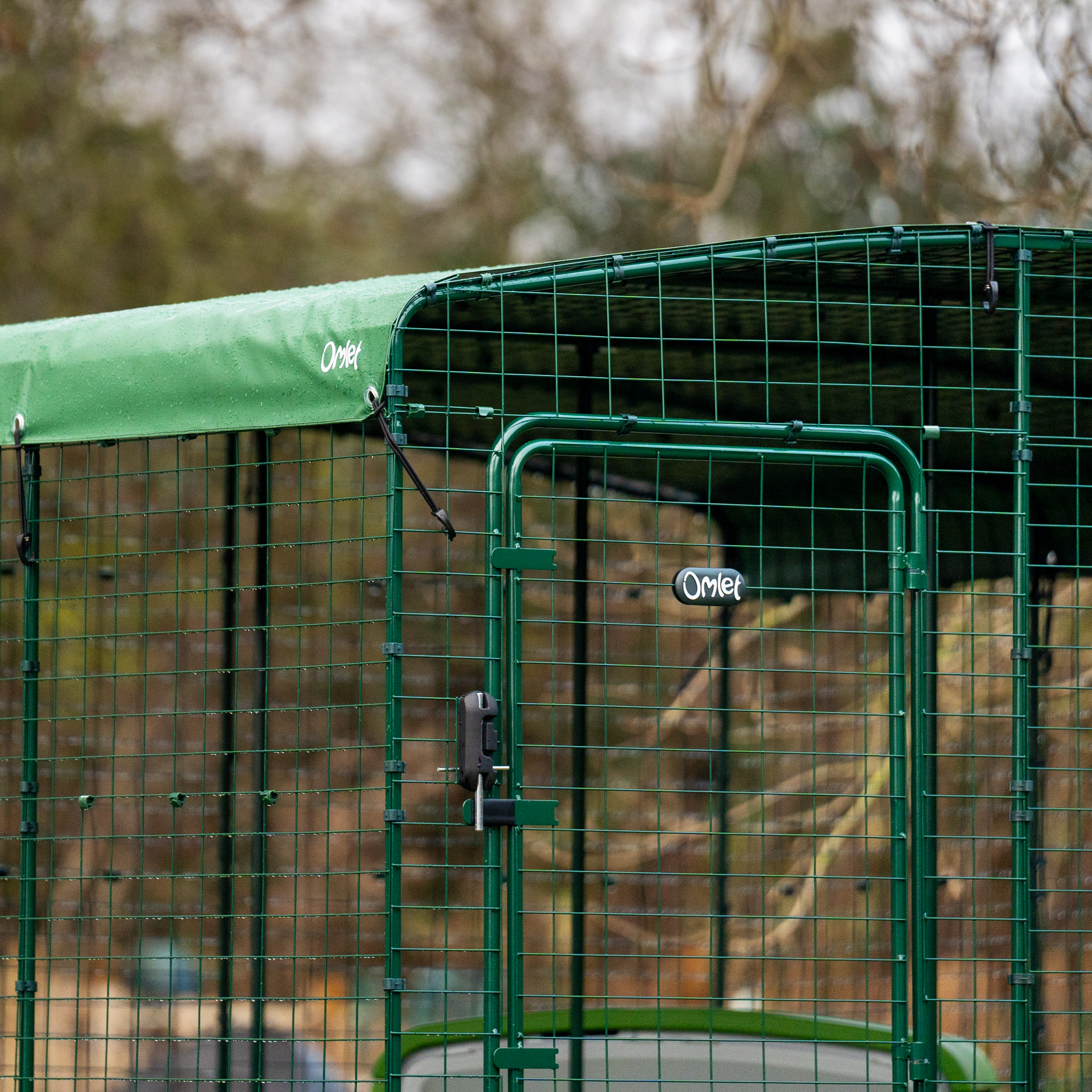 Heavy Duty Chicken Run Cover - 9ft x 9ft | Omlet