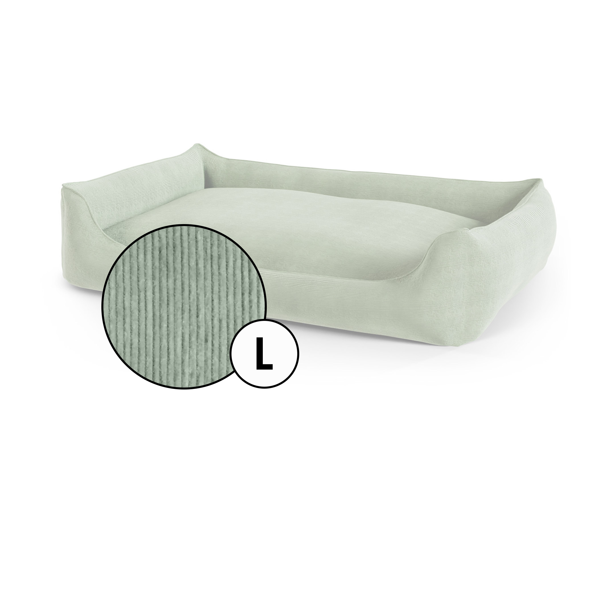 Nest Dog Bed Cover Only Large Corduroy Moss Omlet Nest Dog Bed Cover Only Large Corduroy Moss Omlet