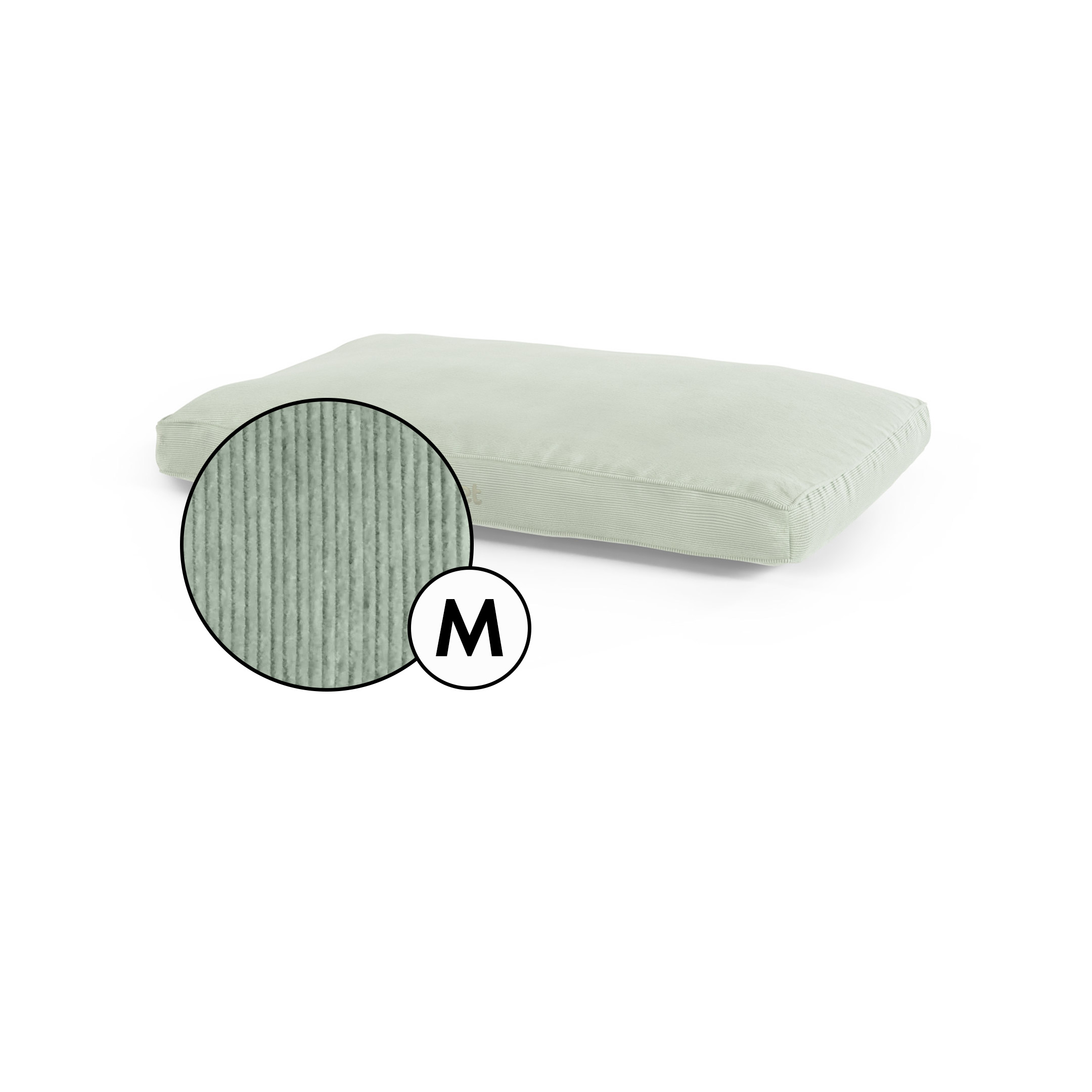 Cushion Dog Bed Cover Only Medium Corduroy Moss Omlet Cushion Dog Bed Cover Only Medium Corduroy Moss Omlet