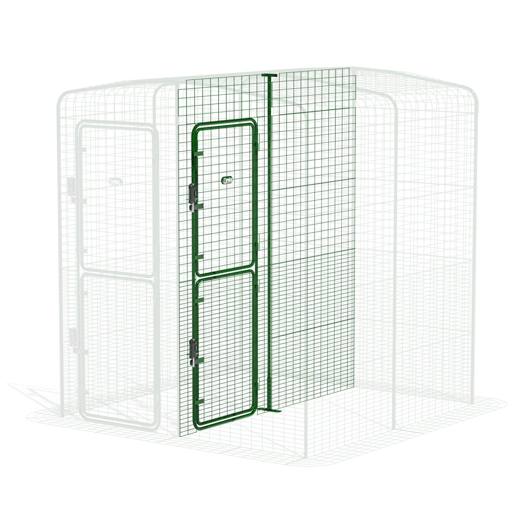 Walk in Chicken Run Partition High - 2 Panels | Omlet