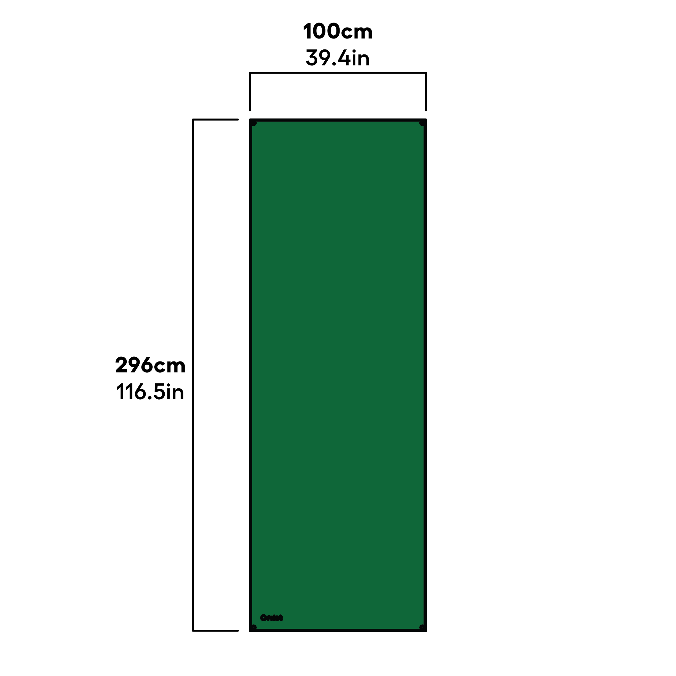 Heavy Duty Extension Tarp with Gutter Edge for Eglu Pro - 2/3 Run | Omlet