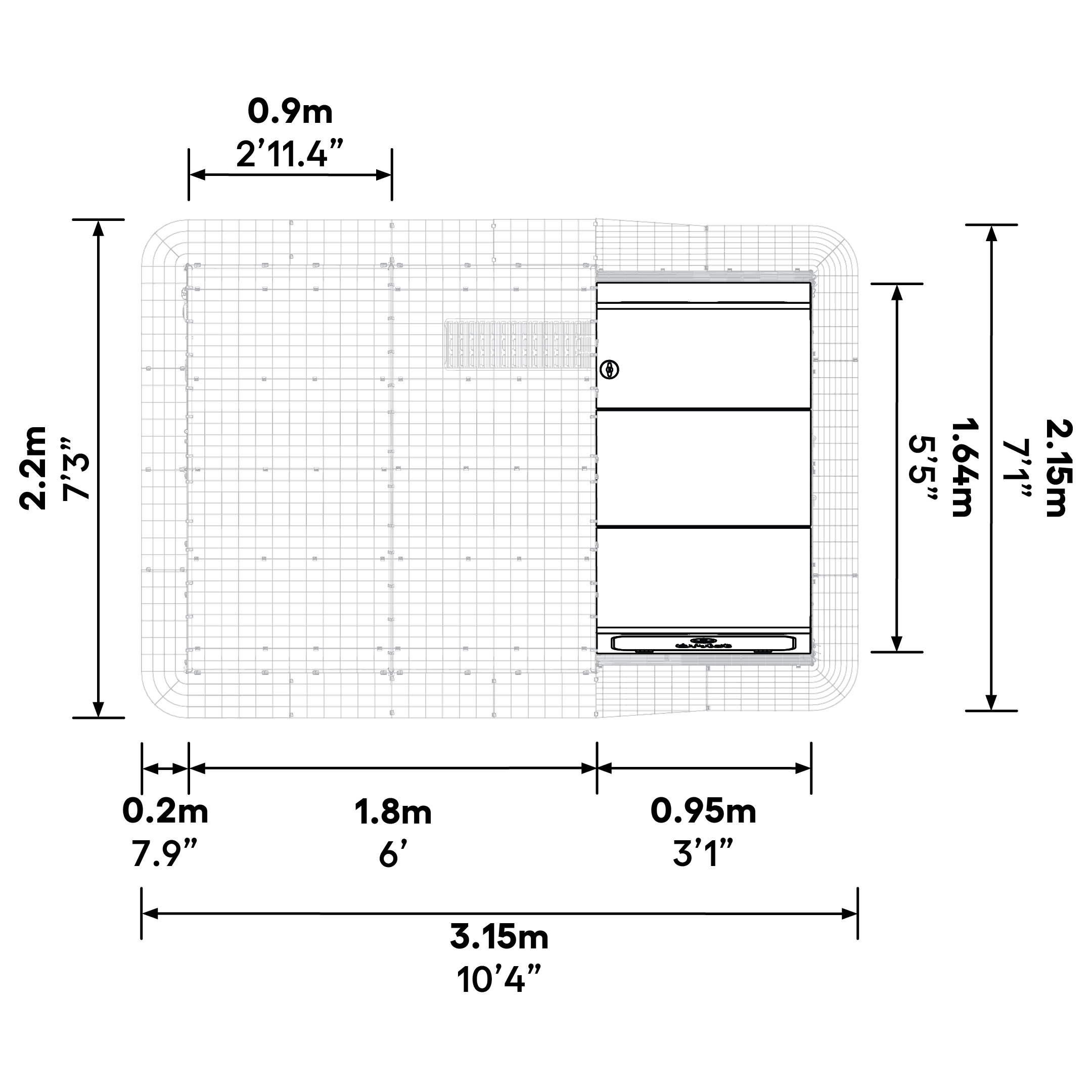 Connection Kit for Walk In Run - Eglu Pro | Omlet
