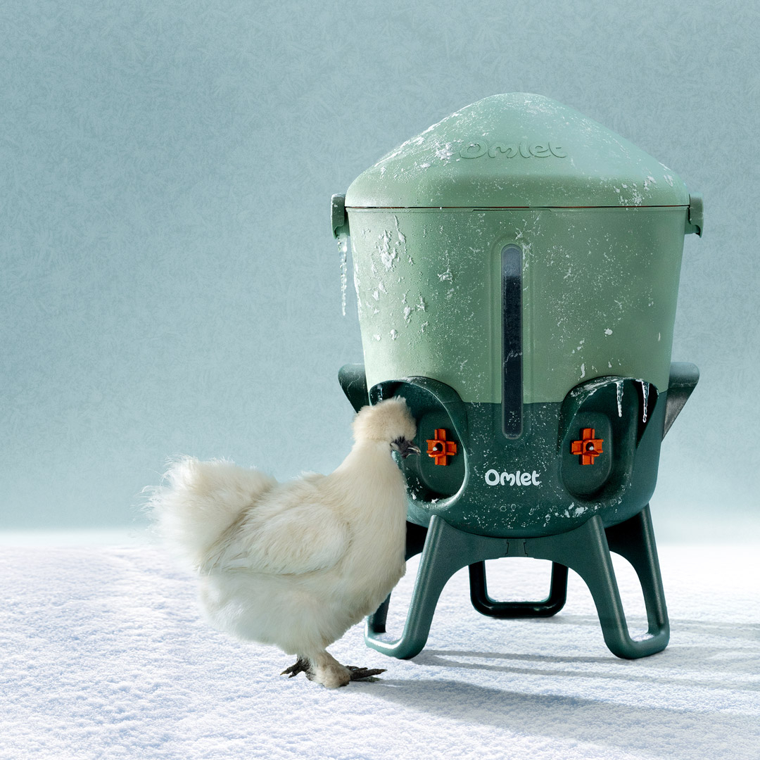 Insulated Stay Clean Chicken Waterer that keeps water fluid in the ...