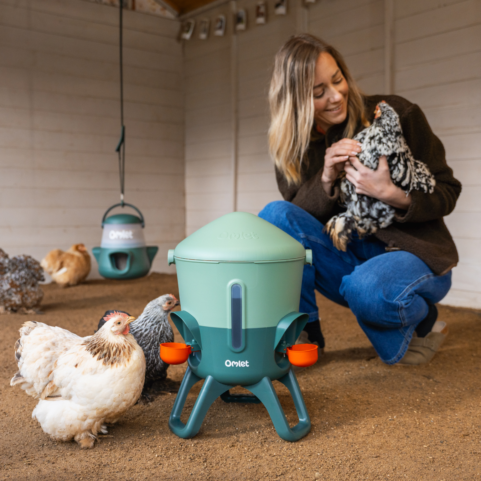 Insulated Stay Clean Chicken Waterer | Omlet | Omlet