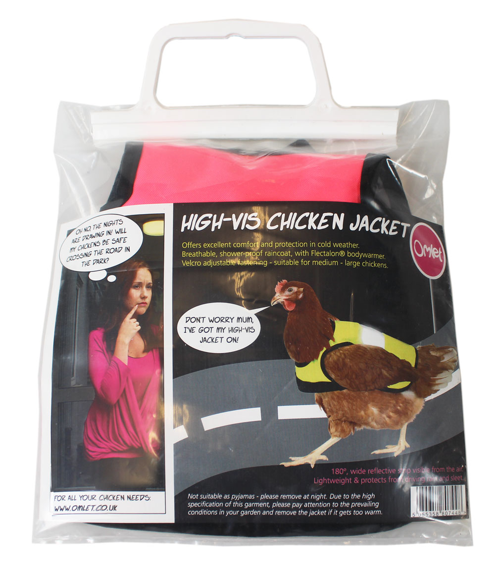 Pink High-Vis Chicken Jacket | Omlet