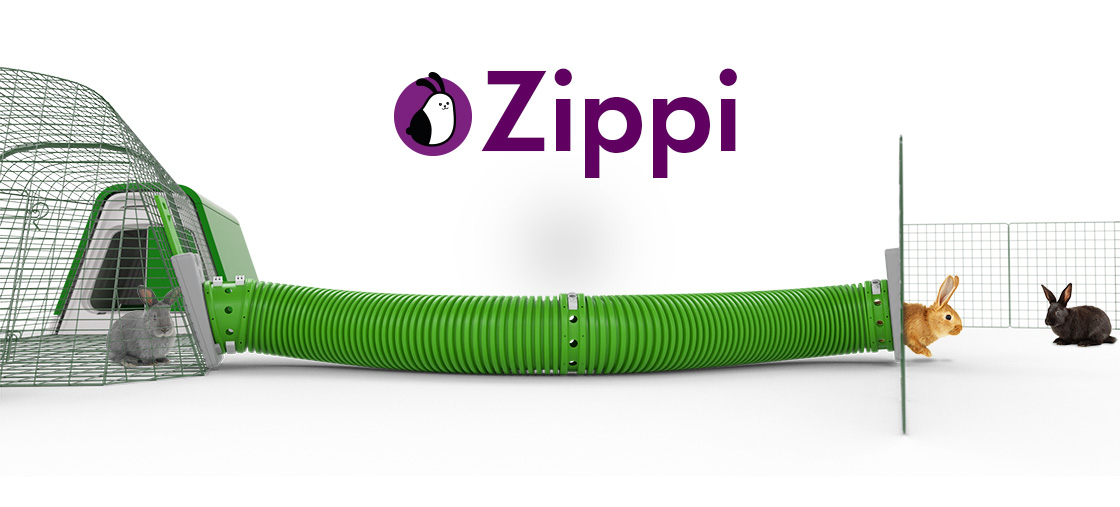 Zippi Rabbit Tunnel System | Omlet | Rabbit Hutches, Rabbit Runs and ...
