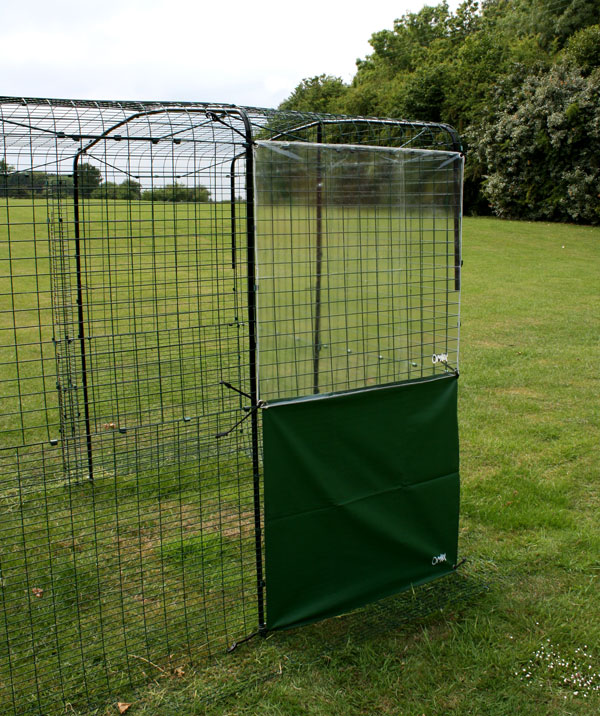 Heavy Duty Tarp for Walk in Run - Side | Omlet